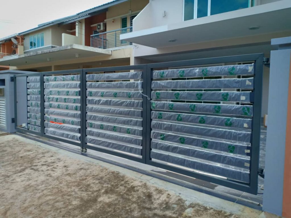 Aluminium Gate Fence Sabah I Aluminium Door Gate I Alucolor I Sabah I